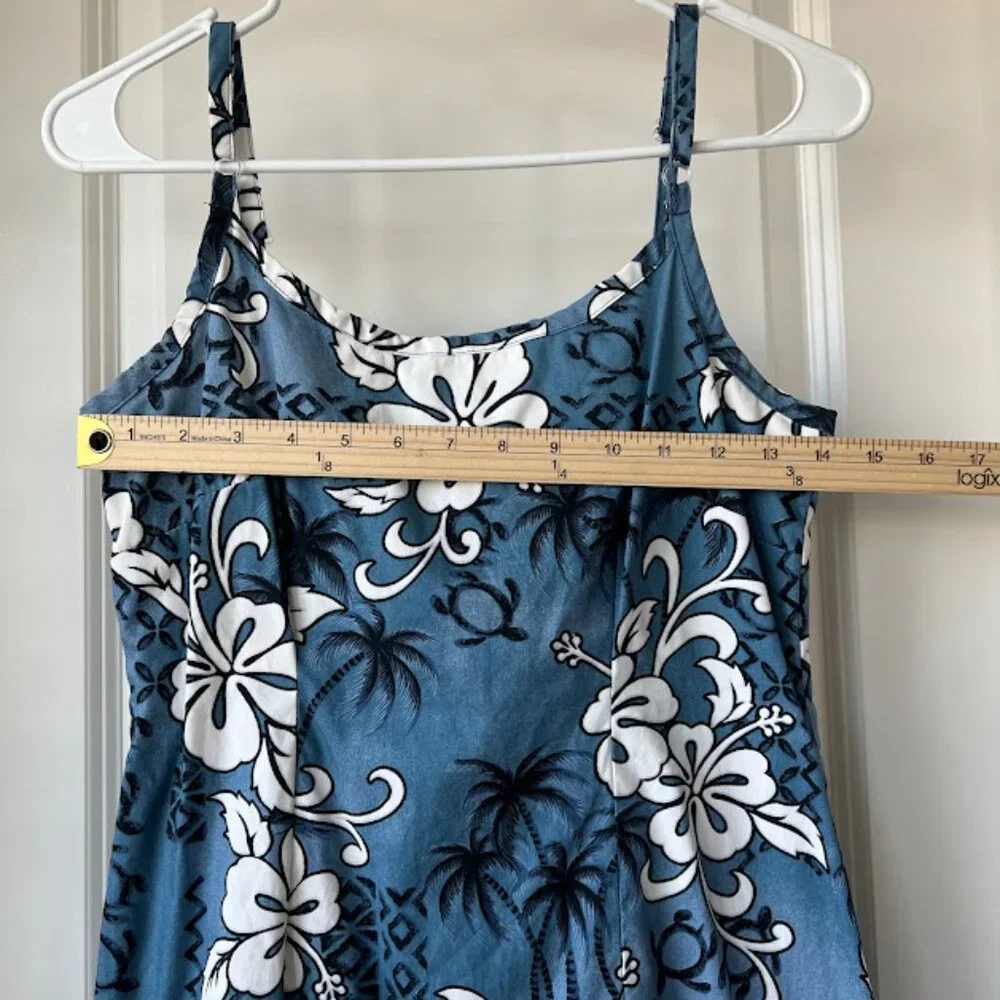 Hilo Hattie | Dresses | Hilo Hattie Hawaiian Hibiscus Sleeveless Dress ...